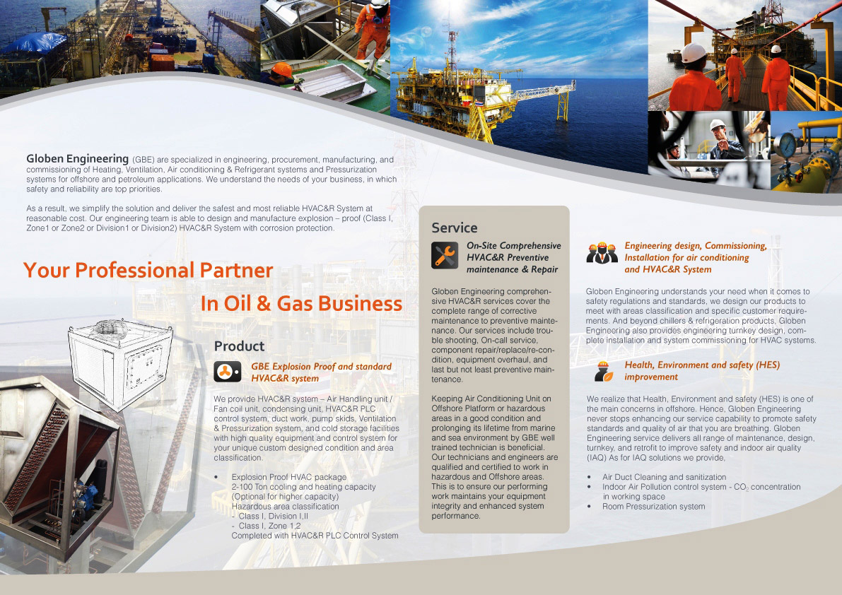 Explosion proof HVAC - Neptune Oil and Gas Pte Ltd